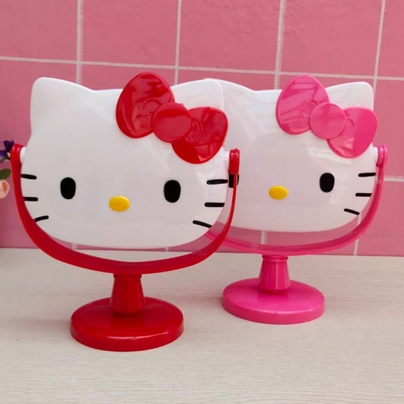 Hello Kitty | Makeup | Hello Kitty Stand Mirror | Poshmark